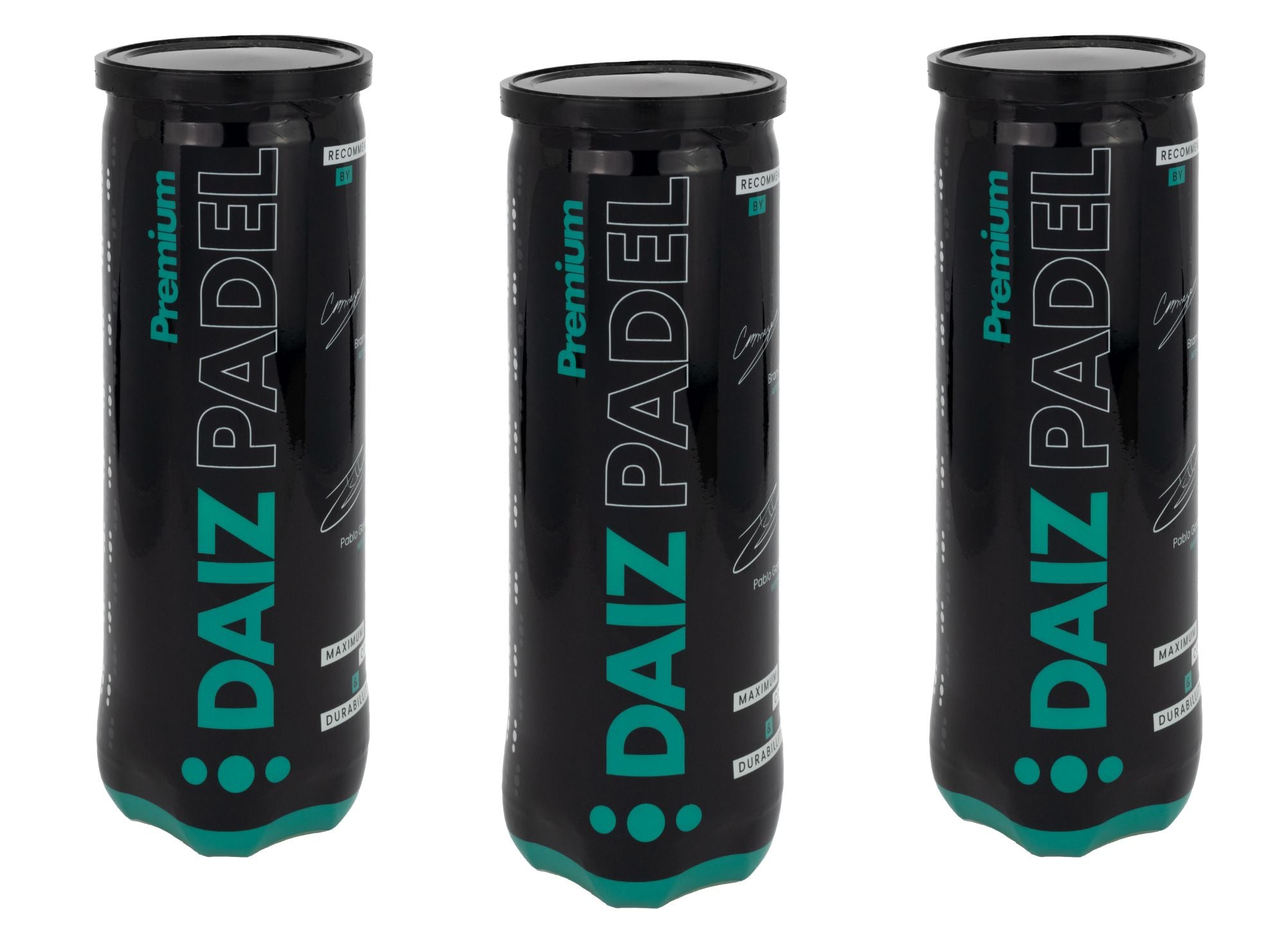 Triple Pack DAIZ Padel Ball Premium |3 Tubes of 3 Balls – LovePadel.ie