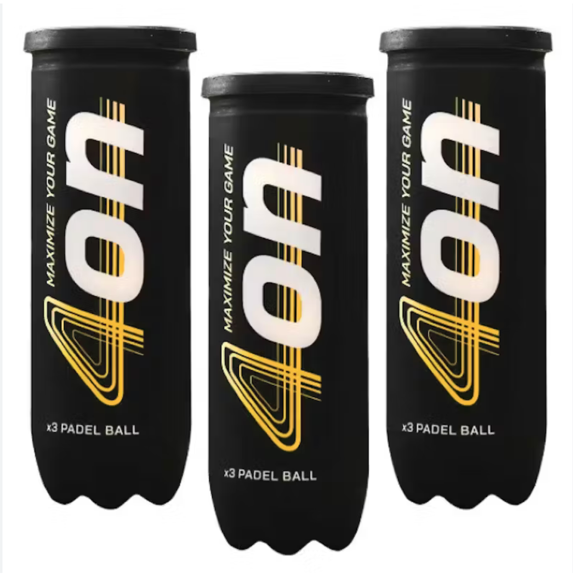 Triple Pack 4on Pro T1 Padel Balls - 3 Tubes of 3 Balls – LovePadel.ie